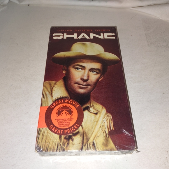 Other | Shane Vhs Tape Western Movie Classic New | Poshmark
